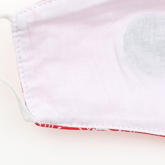 Accessories | Red White Cotton Respirator Facemask | Poshmark